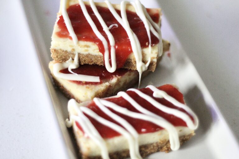Philadelphia Cheesecake Strawberry Snack Bars - Simple In The Suburbs