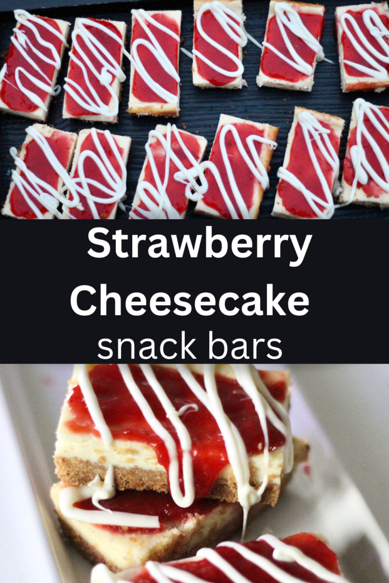 Philadelphia Cheesecake Strawberry Snack Bars - Simple In The Suburbs